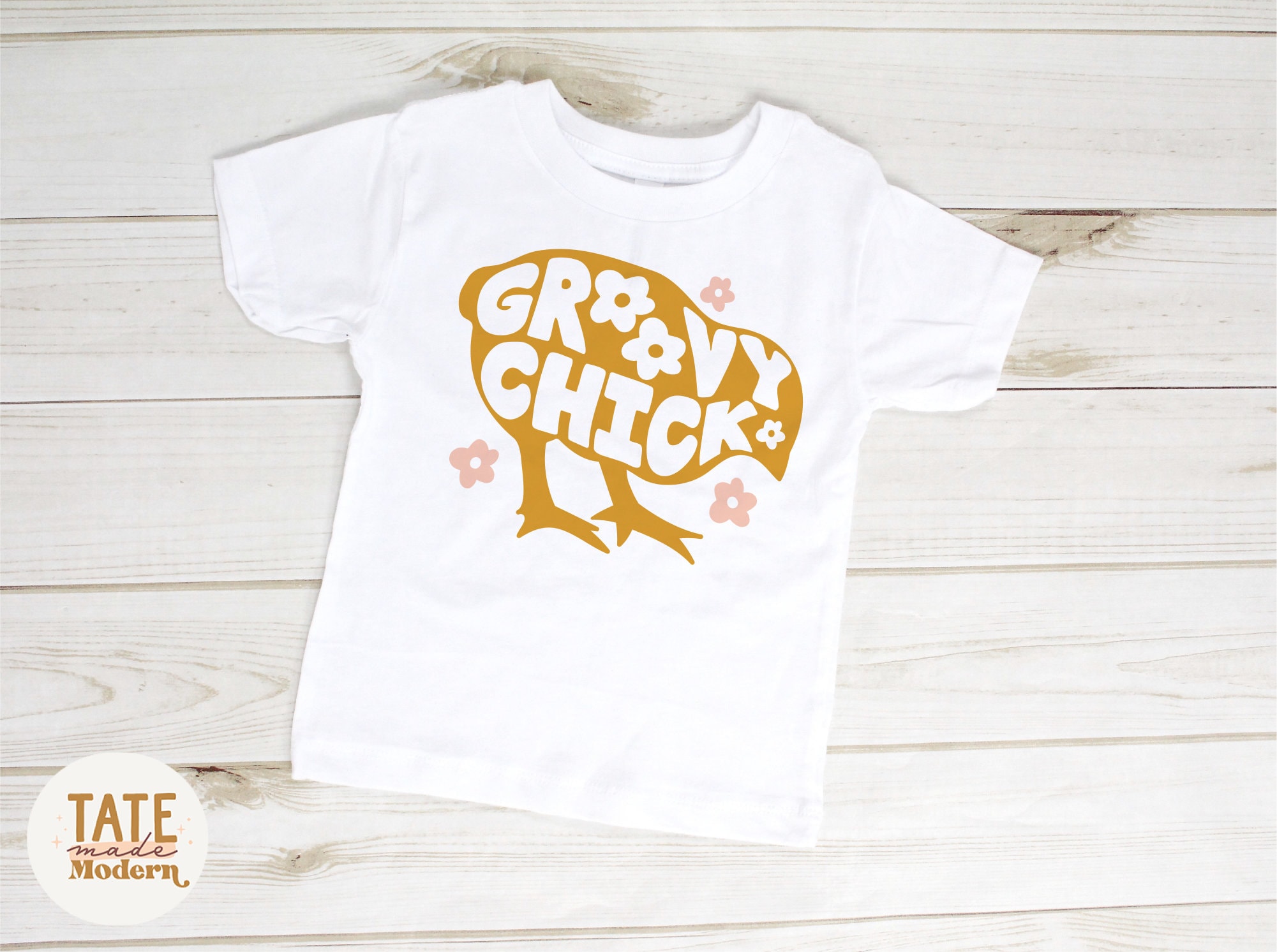 Groovy Chick SVG Cut File - Retro Easter Svg, Easter Girl Shirt Svg ...
