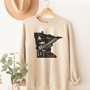 Vintage Minnesota SVG Cut File - Minnesota Home Svg, Minnesota State ...