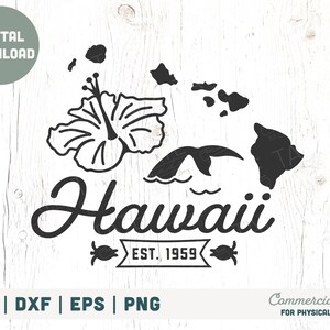 Vintage Hawaii SVG Cut File Hawaii Home Svg Hawaii State - Etsy