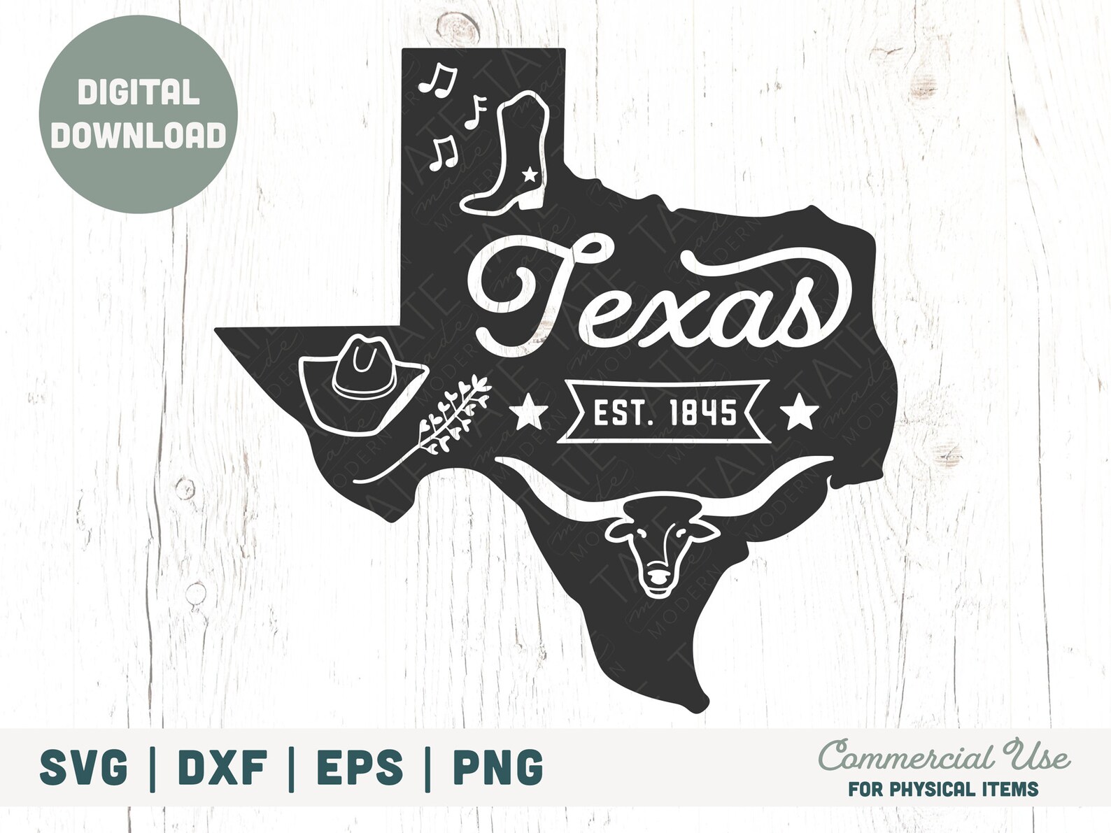 Vintage Texas SVG Cut File Texas Home Svg Texas State Svg | Etsy