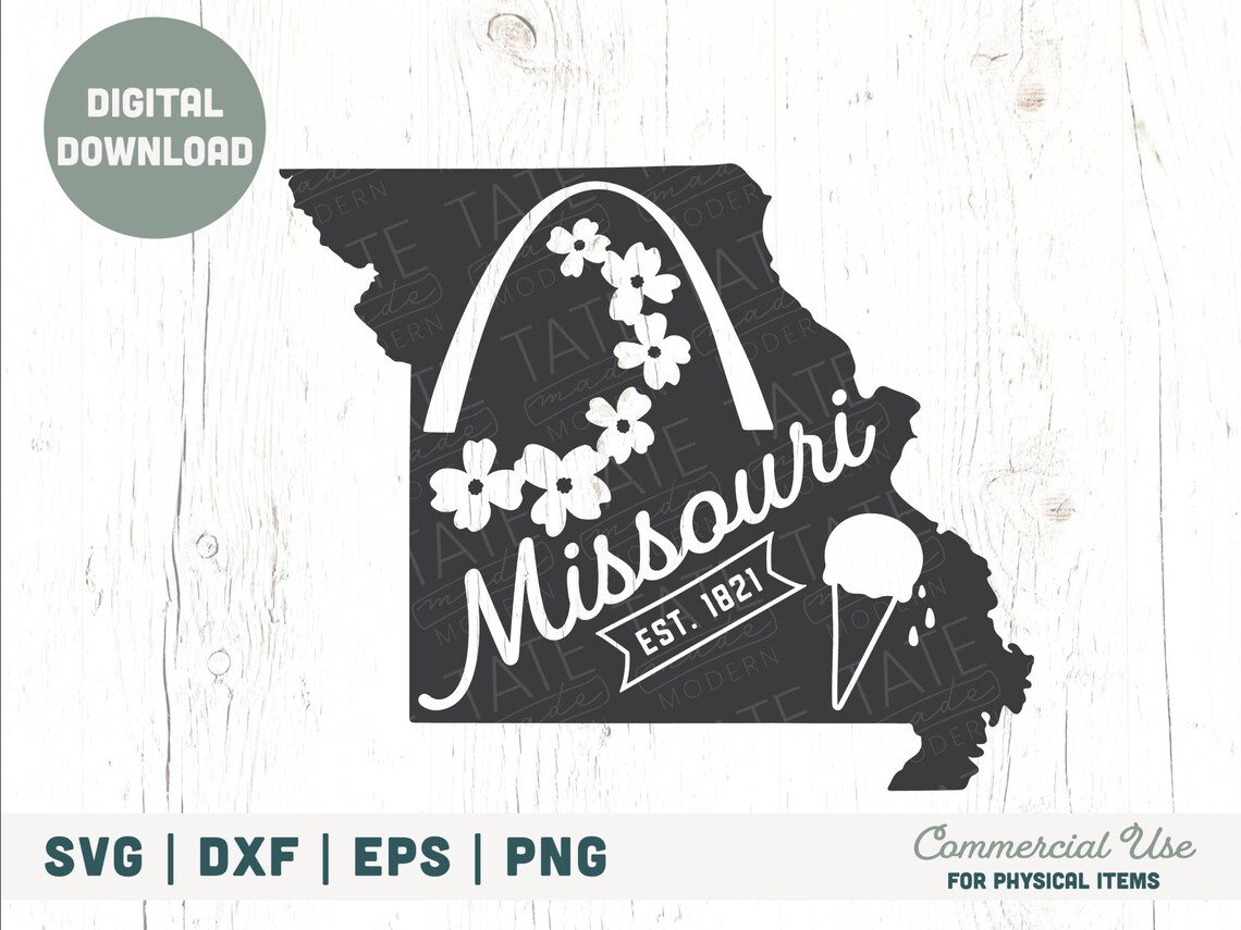 Vintage Missouri SVG Cut File Missouri Home Svg Missouri - Etsy