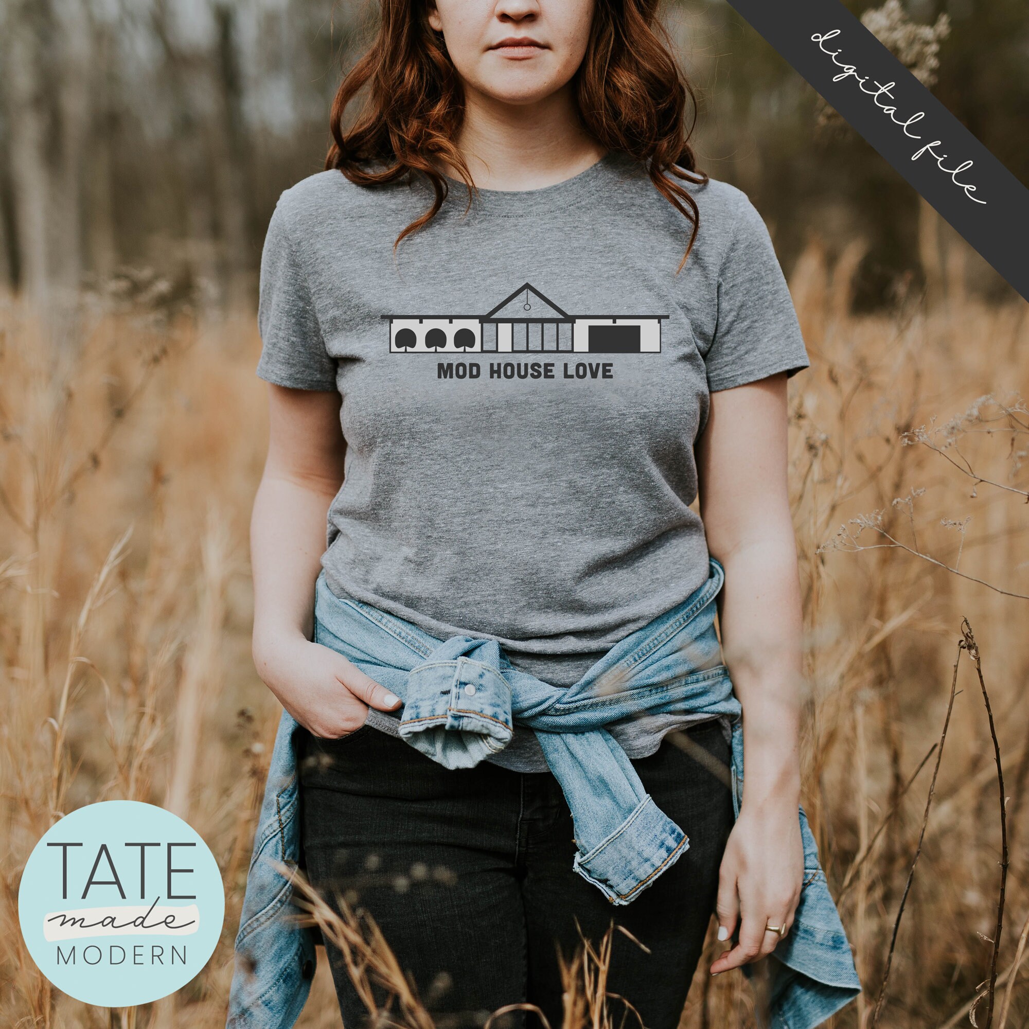 SVG Cut File BUNDLE 3 Mid Century Modern Houses MCM Palm | Etsy