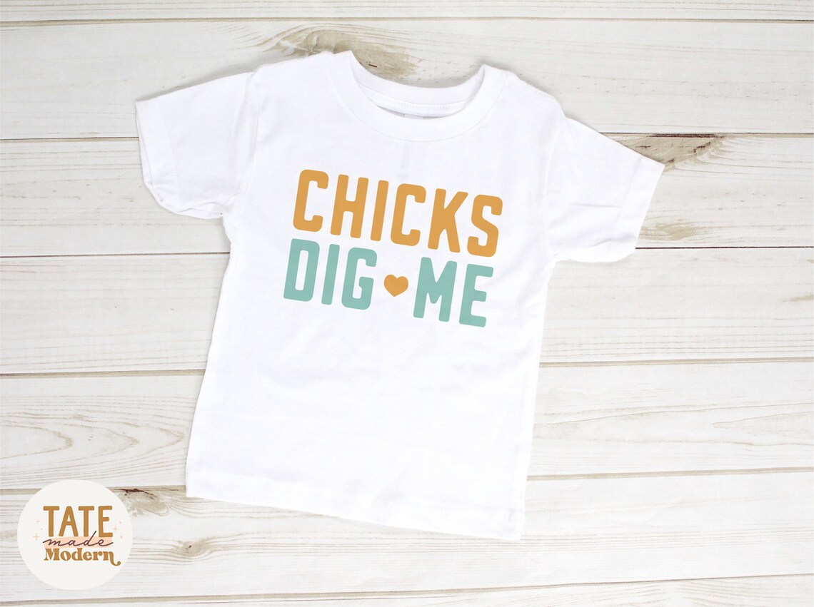 Chicks Dig Me SVG Cut File Retro Boy Easter Svg Easter | Etsy