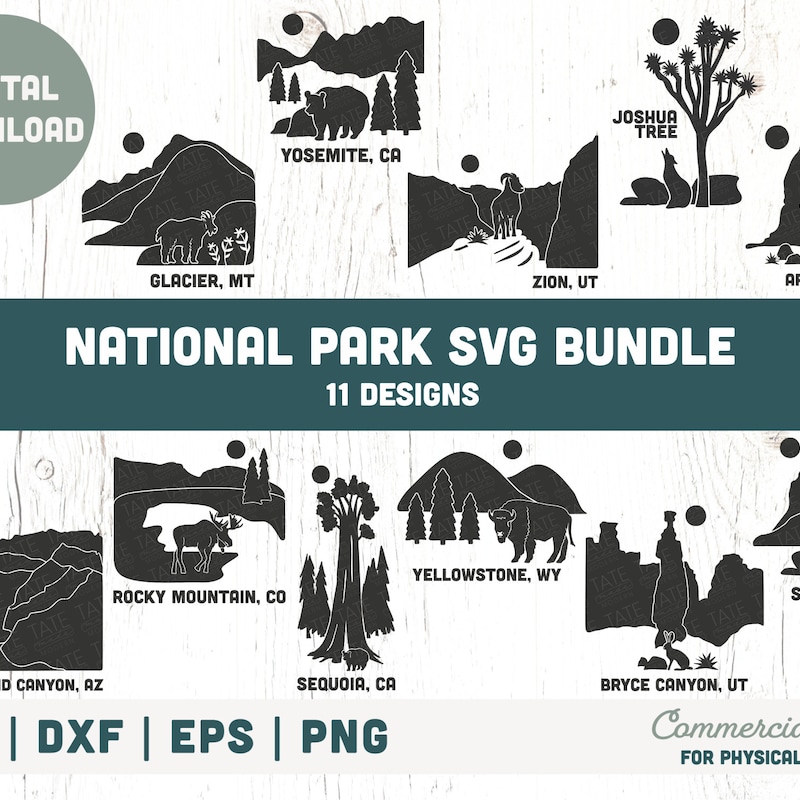 National Park Symbol - Etsy