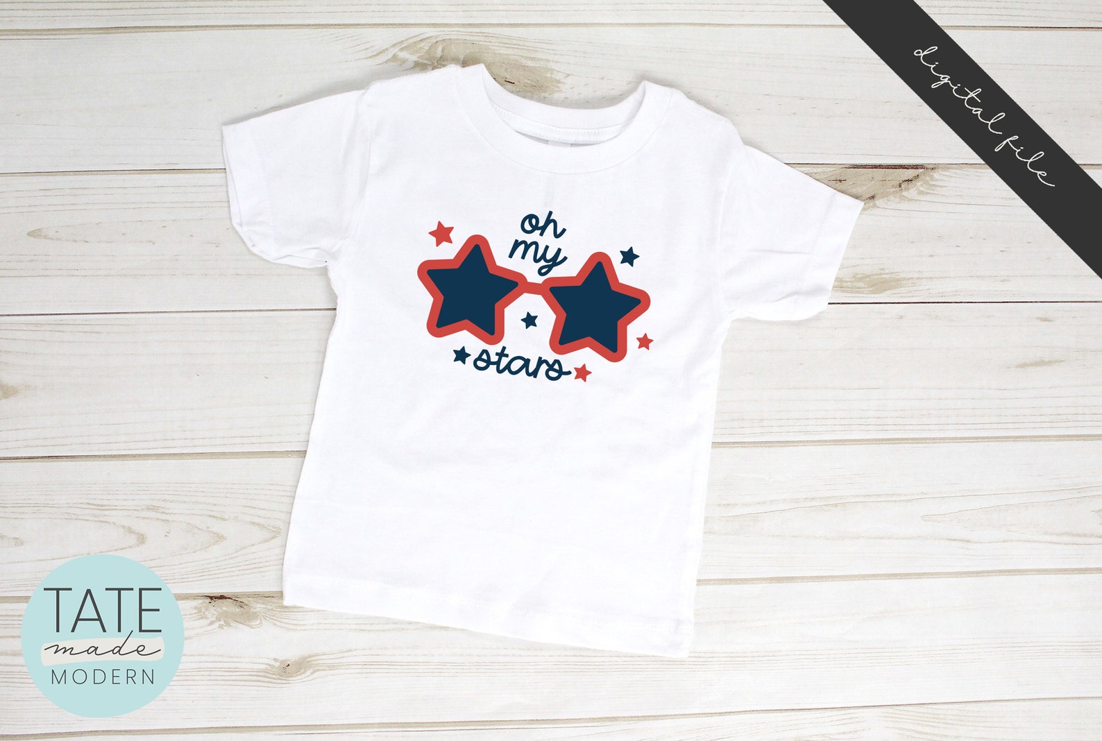 Oh My Stars SVG Cut File Retro Independence Day Svg Kid 4th | Etsy