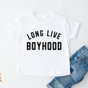 Long Live Boyhood SVG Cut File - Minimal Retro Boy Svg, Retro Brother ...