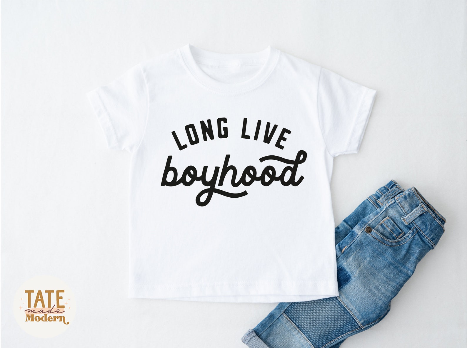 Long Live Boyhood SVG Cut File - Minimal Retro Boy Svg, Retro Brother ...