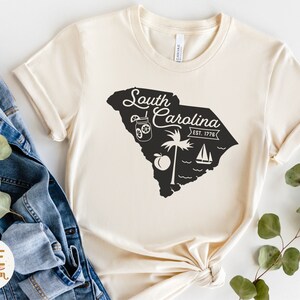 Vintage South Carolina SVG Cut File - South Carolina Home Svg, East ...