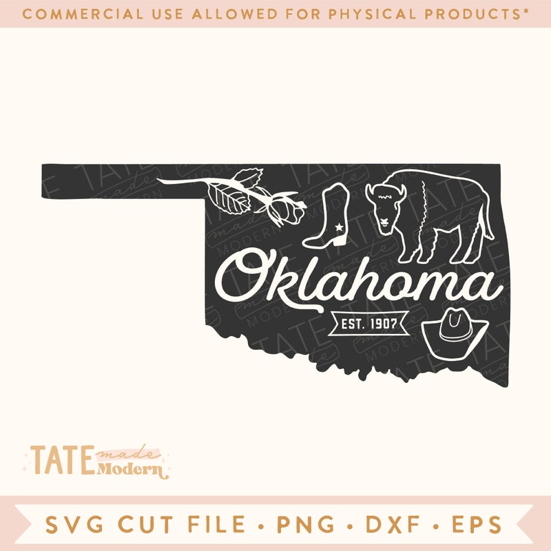 Oklahoma Scrapbook - Etsy