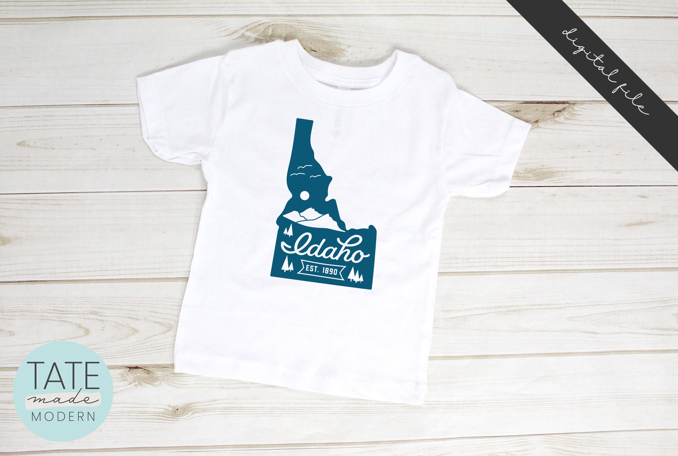 Vintage Idaho SVG Cut File - Idaho Home Svg, Mcgown Peak Svg, Idaho ...