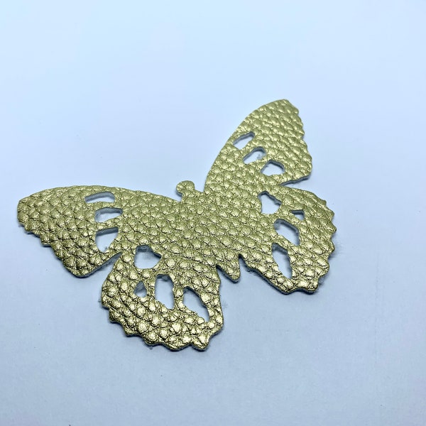 Leather Butterfly - Etsy