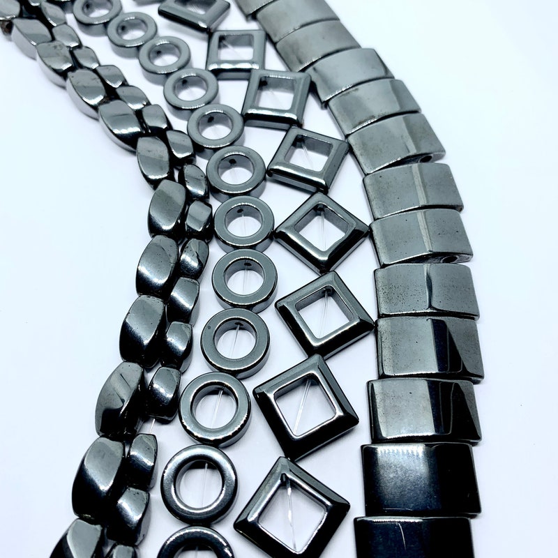 Hematite Tube Beads - Etsy