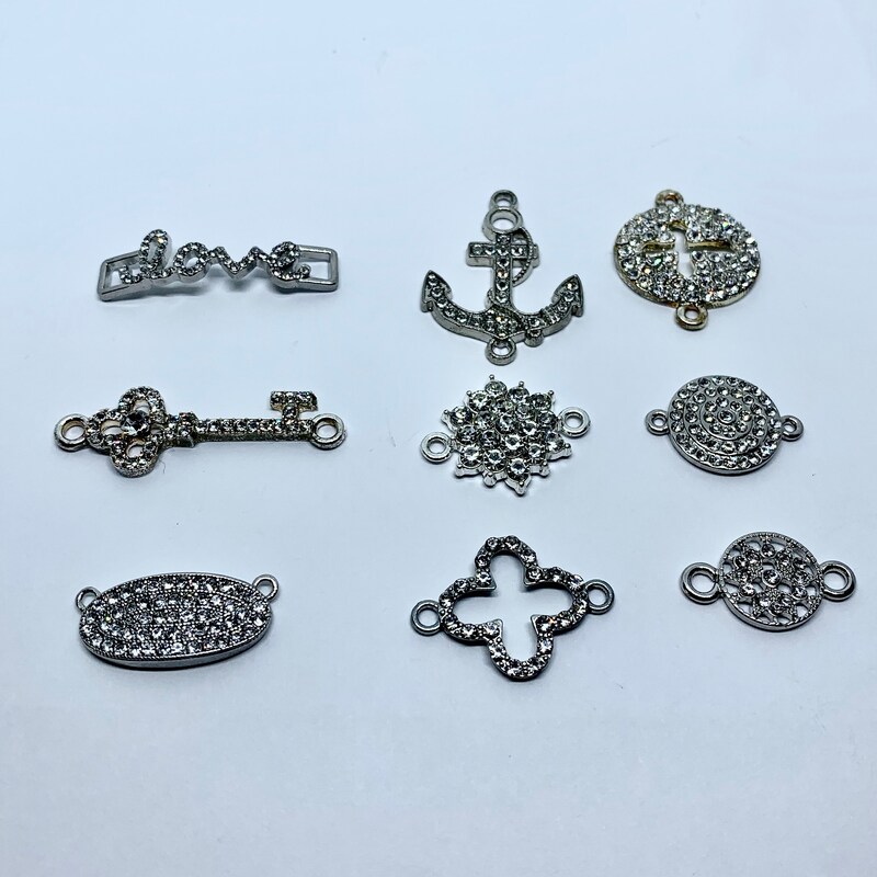 Rhinestone Connector - Etsy