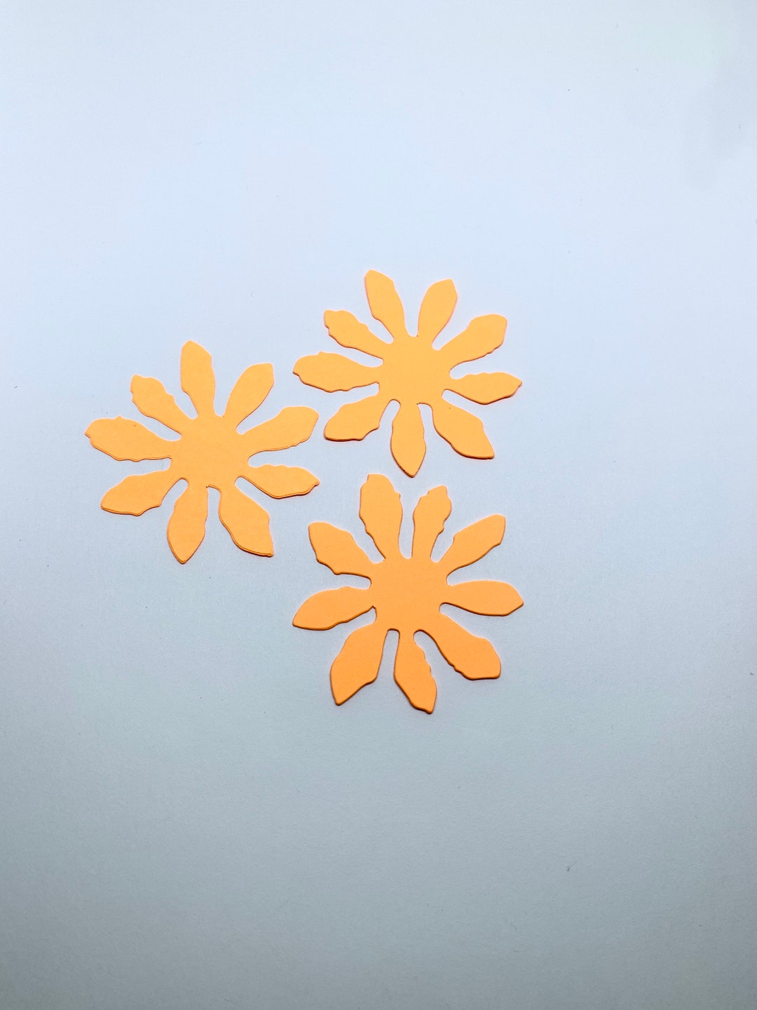 Flower Die Cut, Cardstock Flower, Paper Flower for Crafting, Die Cuts ...