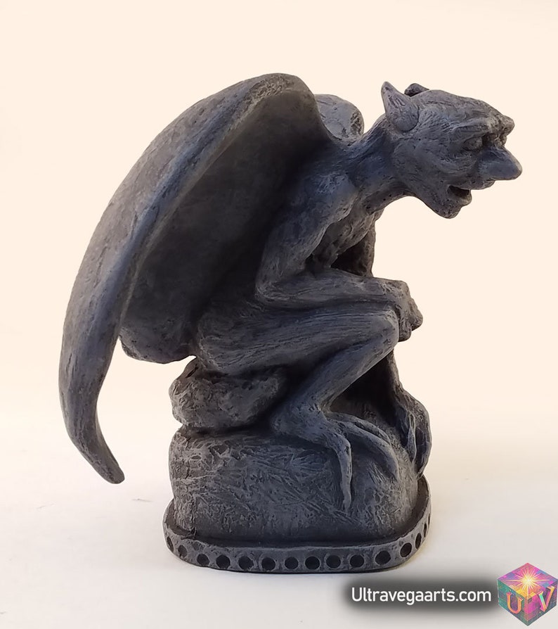 Gothic Gargoyle Statue - Etsy