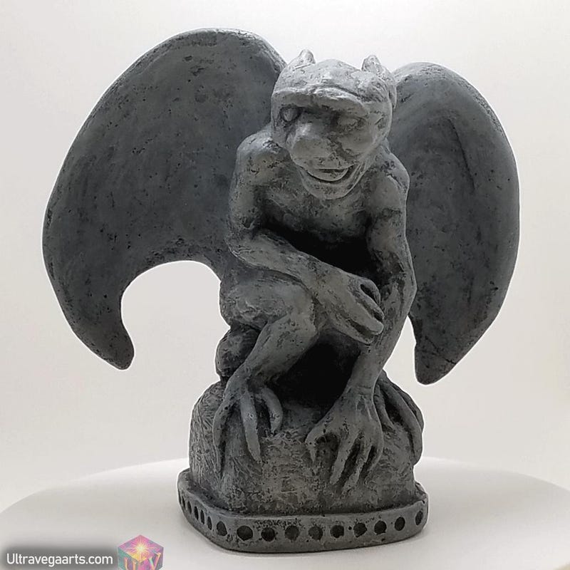 Large Gargoyle Statue - Etsy