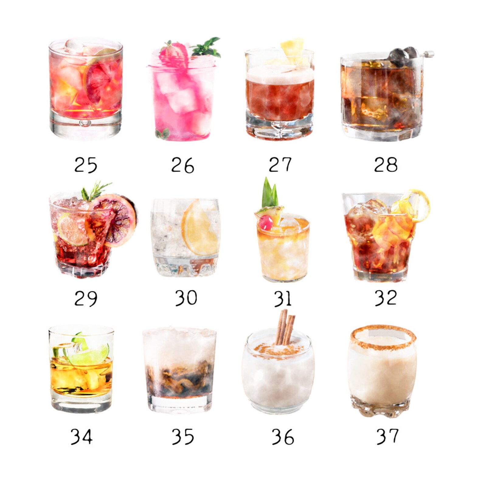 Signature Drinks Canva Template Cocktails Wedding Sign | Etsy