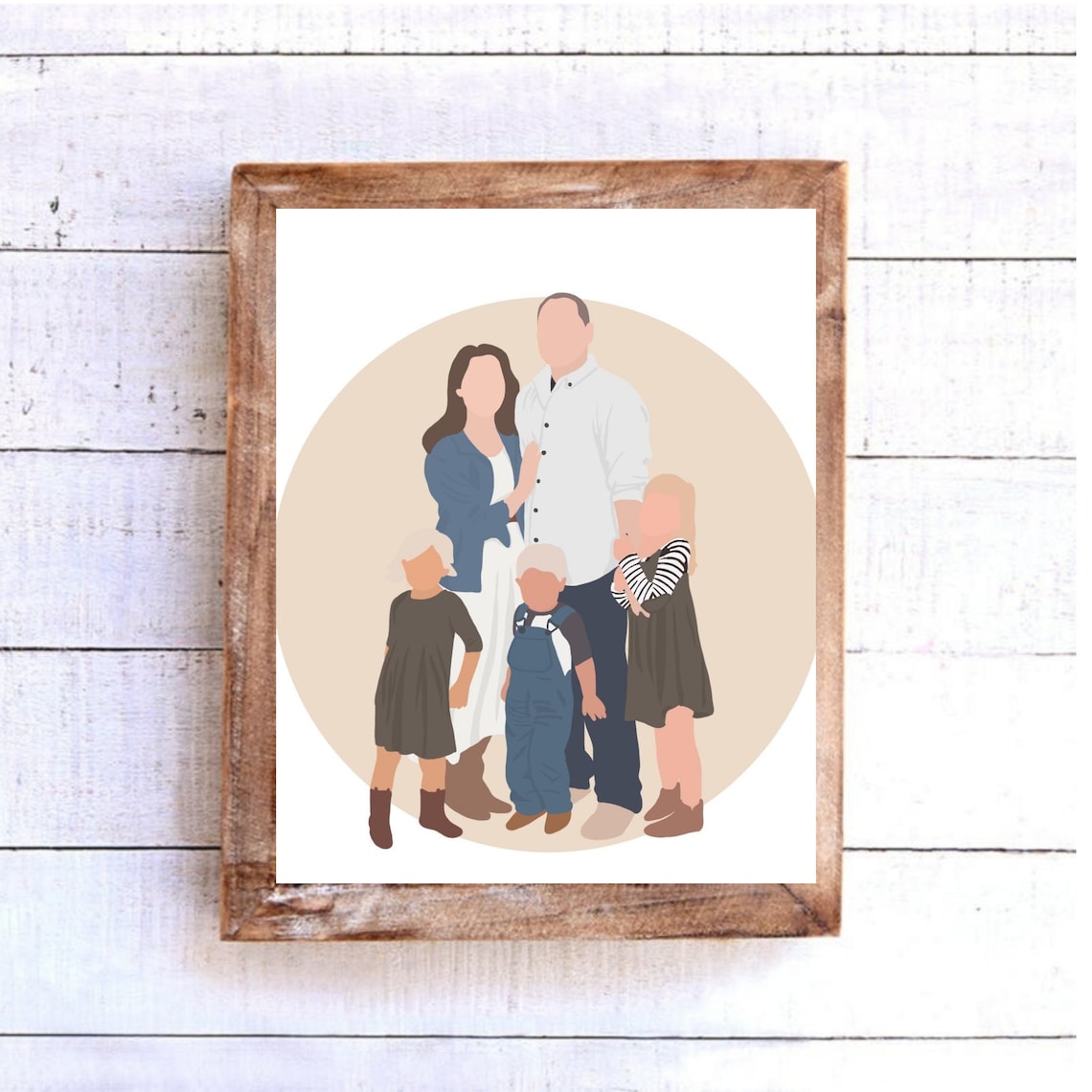 Custom Portrait Illustration DIGITAL Personalized | Etsy