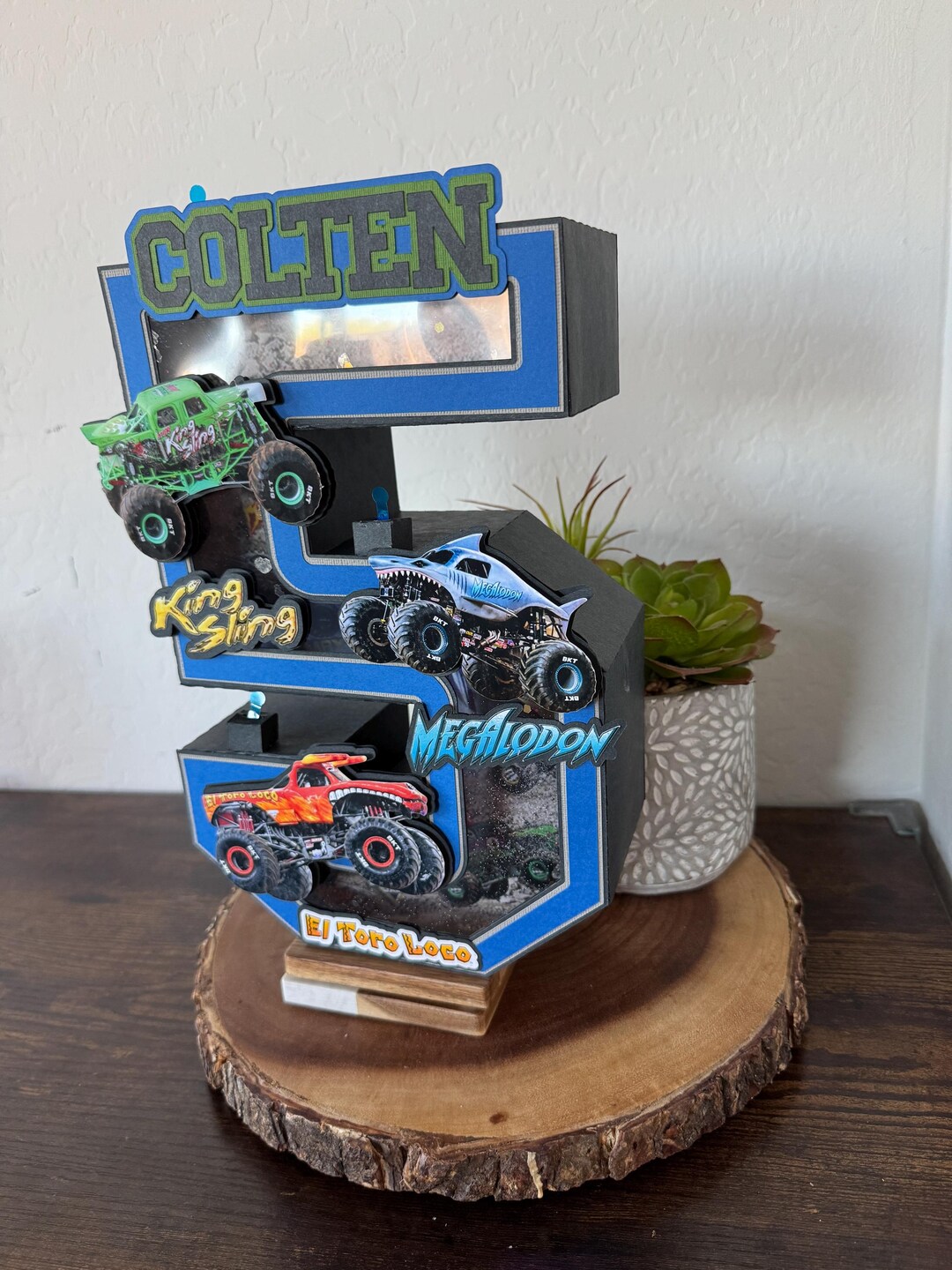 3D Number or Letter Centerpiece / Decor - Etsy