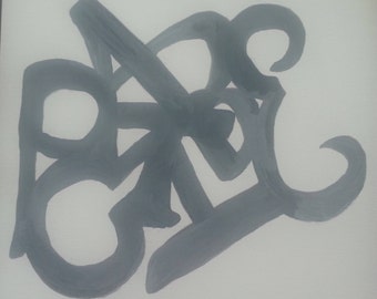 Custom name art | Etsy