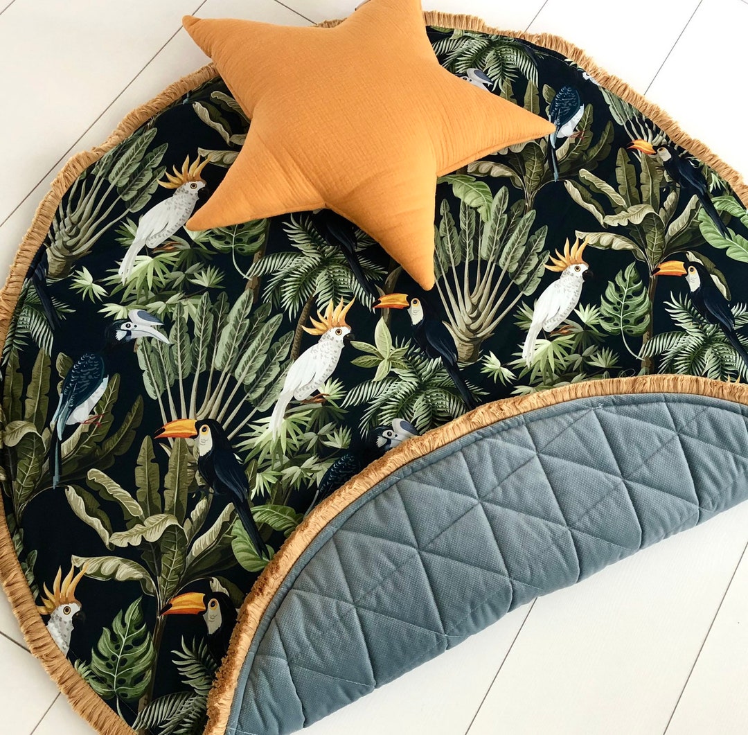 Timeless Jungle - Timeless Jungle Baby Play Mat,play Rug,jungle Baby ...