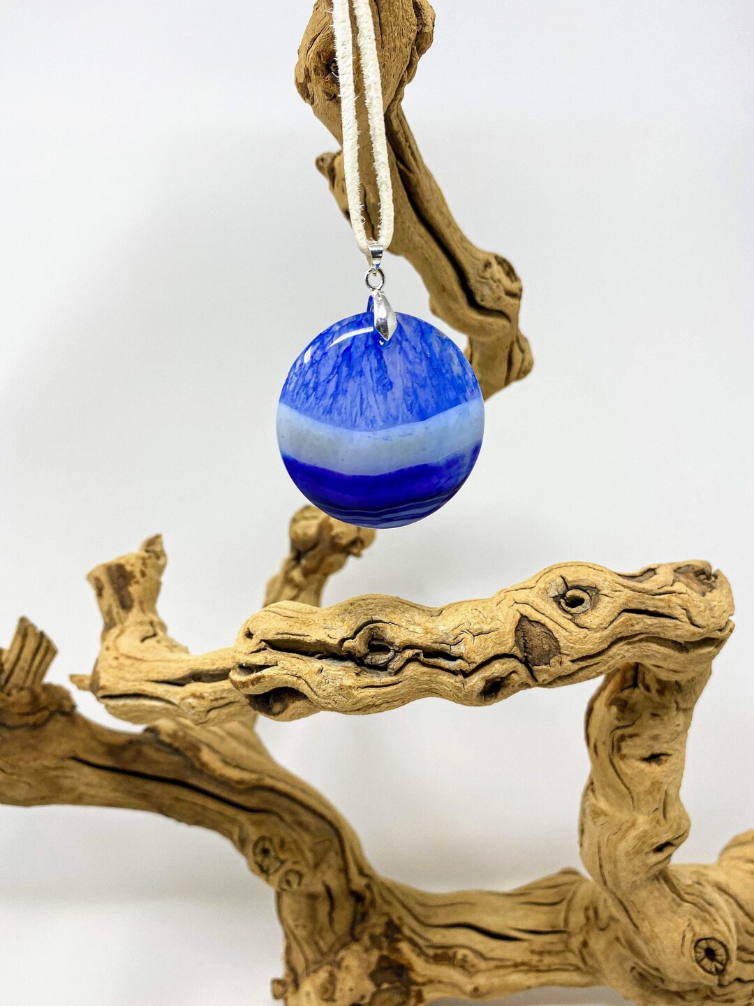 Vue sur locéan Arctique Ciel bleu neige Cercle Agate Pendentif - Etsy France