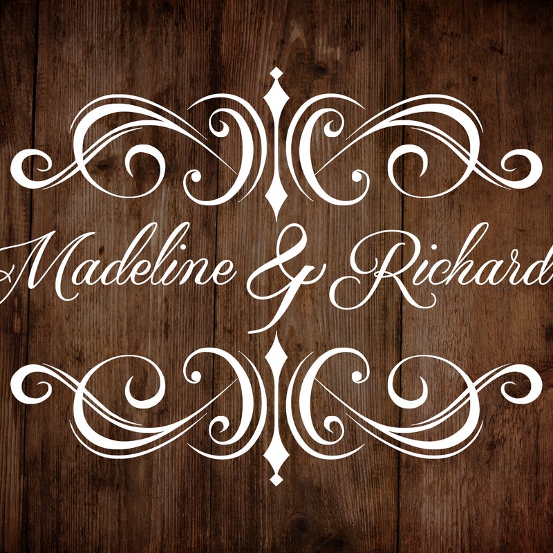 Dance Floor Monogram - Etsy