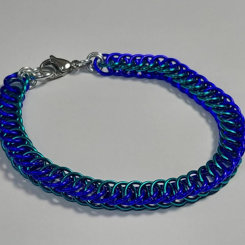 Chainmail Anklet - Etsy