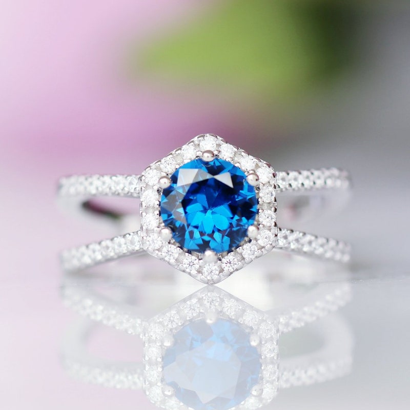 Sapphire Ring - Etsy