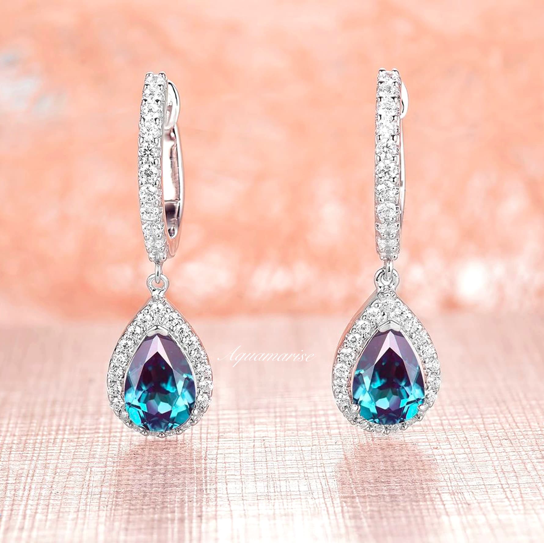 Alexandrite earrings store
