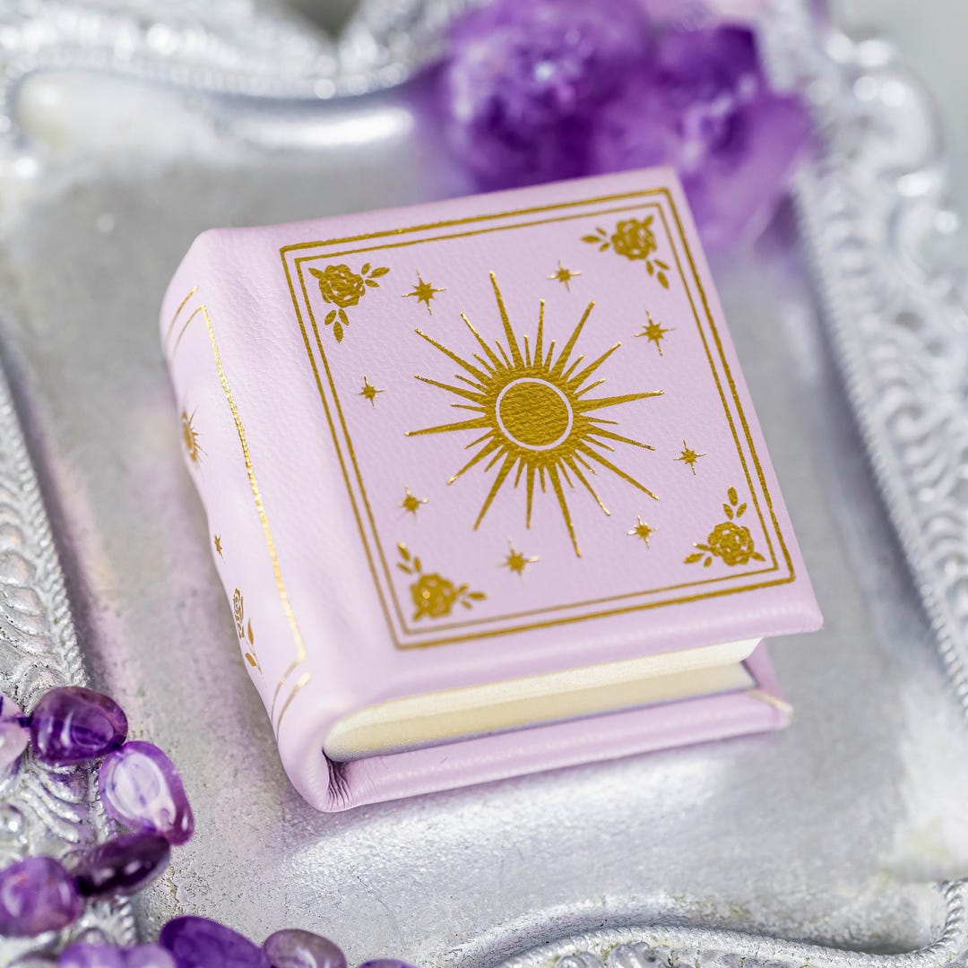 Dawn Court Book Ring Box – ACOTAR Inspired Rose Glow Pink Proposal Box ...
