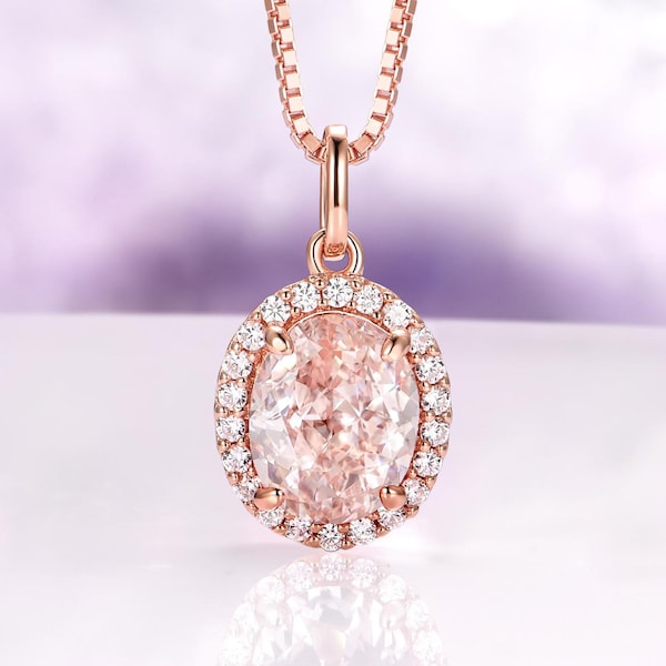 White Gold Morganite - Etsy