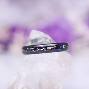 Stardust Couples Ring Set- His and Hers Night Court Matching Wedding ...