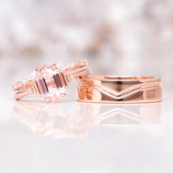 Couples Rings Set - Etsy