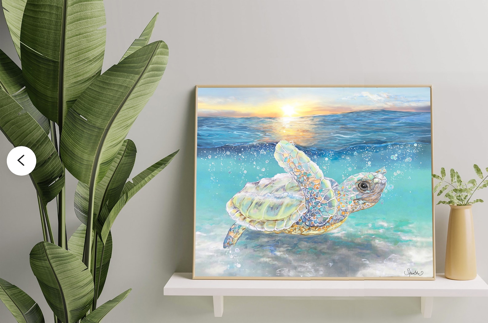 Sea Turtle Wall Art Sea Turtle Decor Coastal Bathroom Decor - Etsy