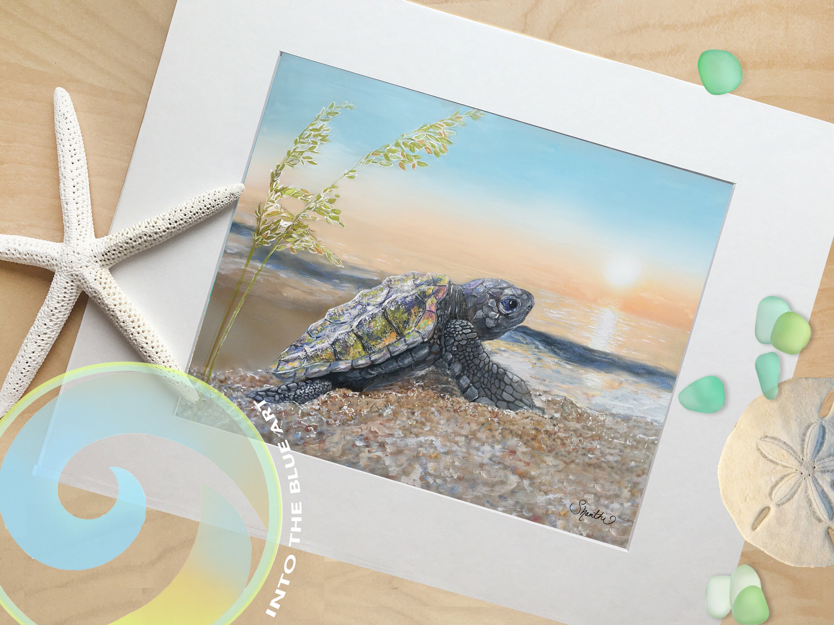 Sea Turtle Wall Art Sea Turtle Art Prints Baby Sea Turtle - Etsy