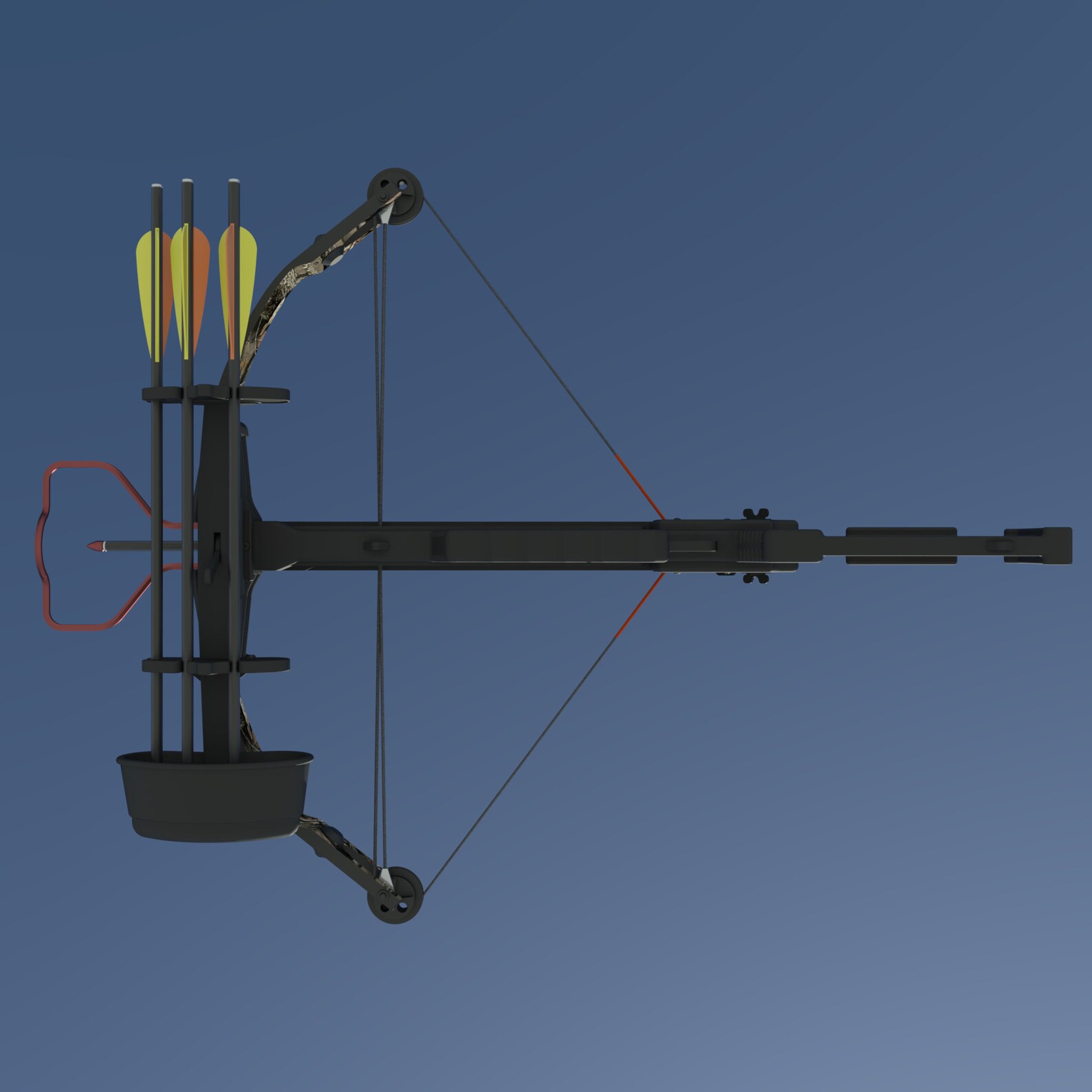 3D model STL. Very detailed Daryl Dixon Crossbow. TV Series | Etsy