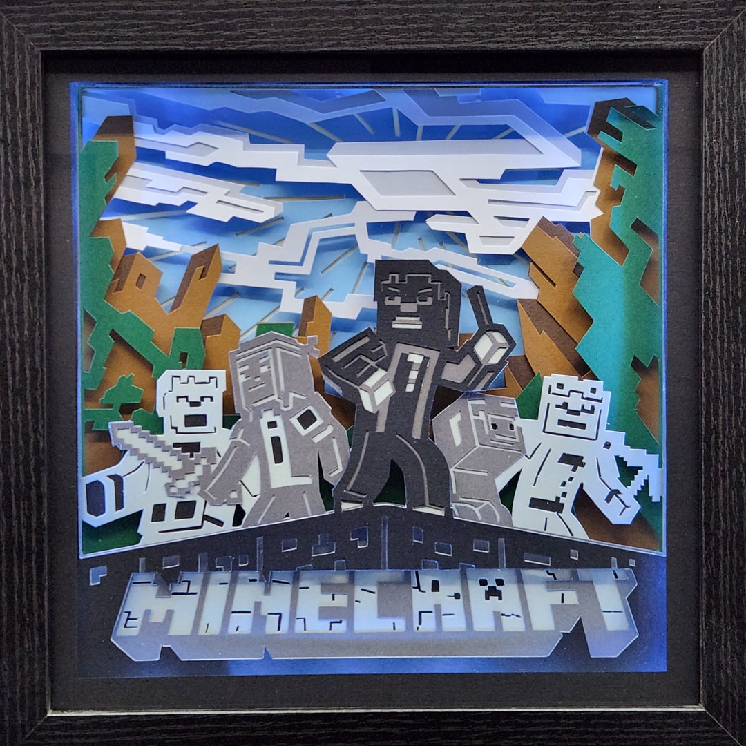 Minecraft Lightbox - Etsy