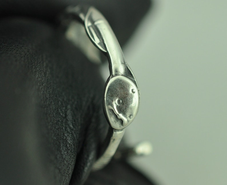 Solid 925 Sterling Silver Triple Fish Adjustable Spoon Ring - Etsy