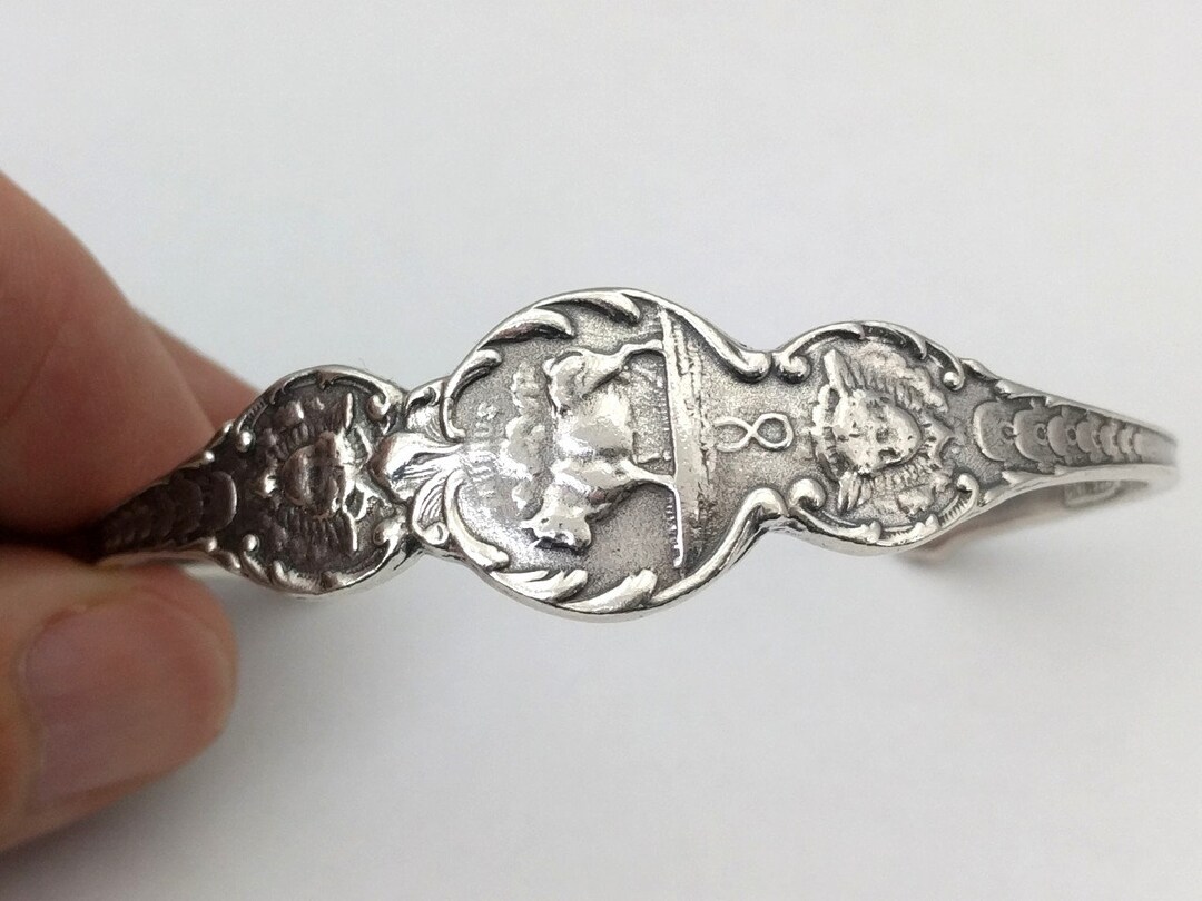 5 3/4'' Solid 925 Sterling Silver Taurus Zodiac Zodiac Angel Birthday ...