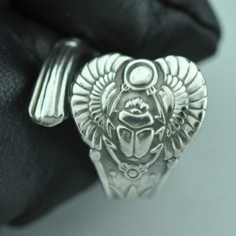 Scarab Ring - Etsy