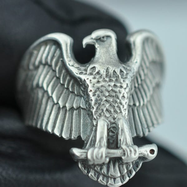 Sterling Eagle - Etsy