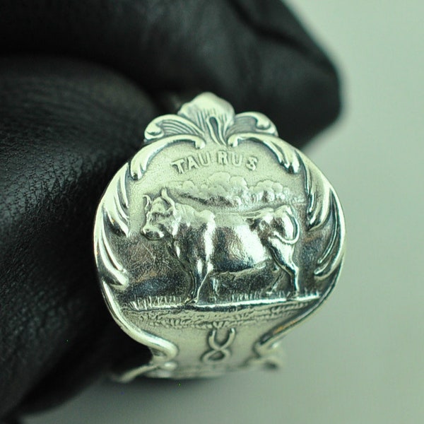 Jewelry Taurus Ring - Etsy