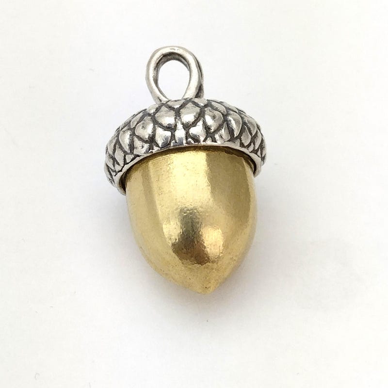 Acorn Locket - Etsy