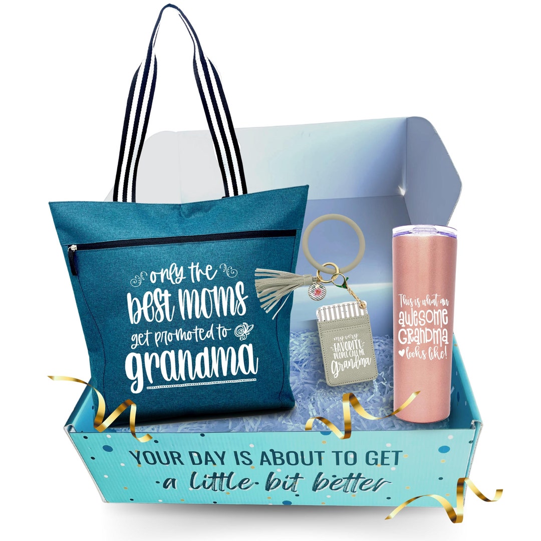 Grandma Gift Box Bundle Set - Great Christmas Gift for Grandmother From ...