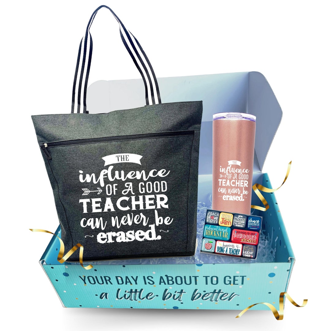 Brooke and Jess Designs Teacher Gift Box Teacher Influence - Etsy