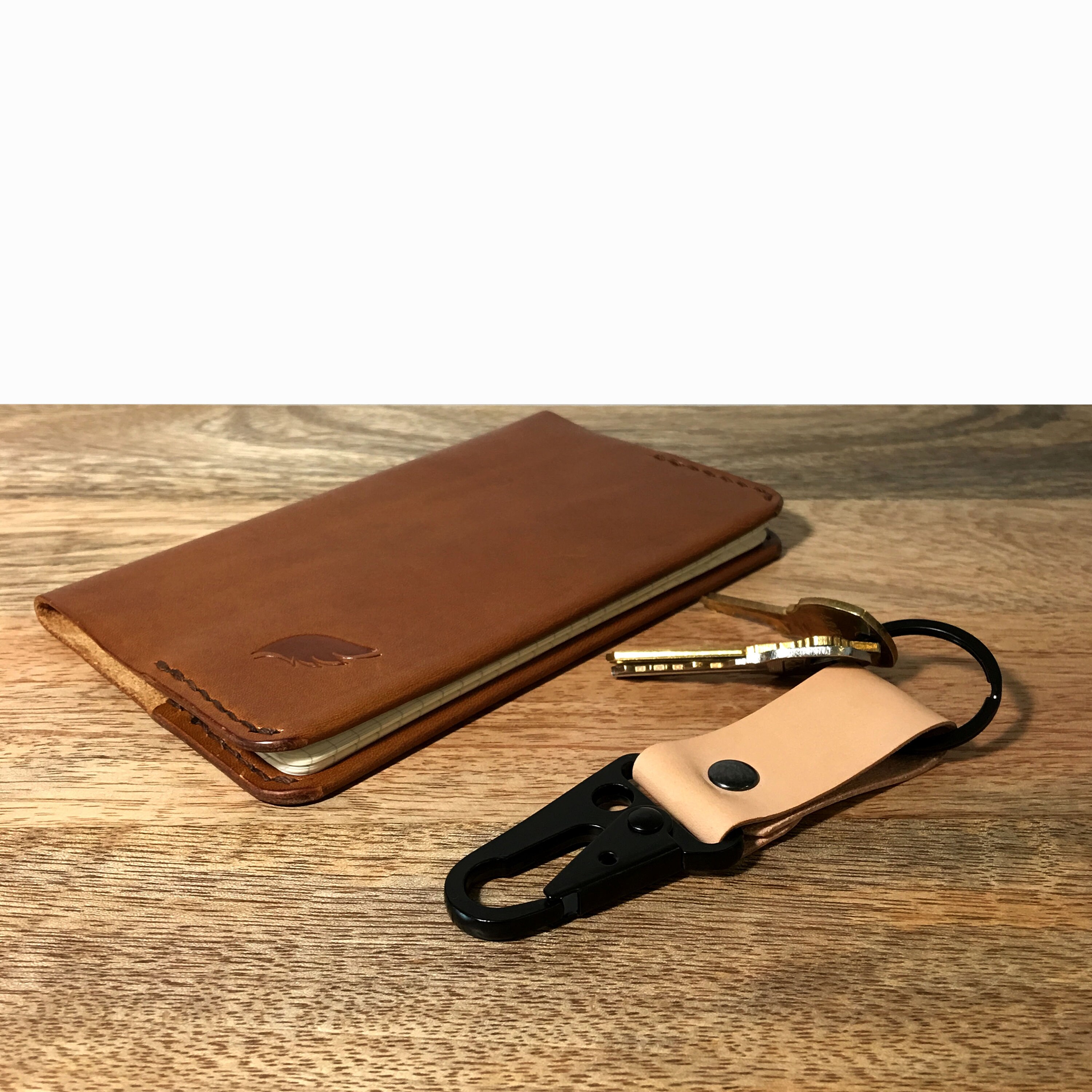 Snap Hooks Leather Keychain Leather Keychain Handmade Keychain ...