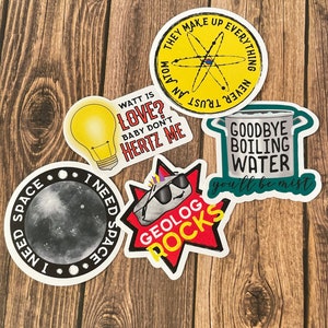 Watt is Love? Baby Don't Hertz Me Vinyl Sticker | Science Pun | Science ...