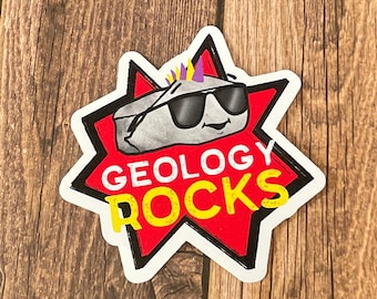 Geology Rocks Sticker - Etsy