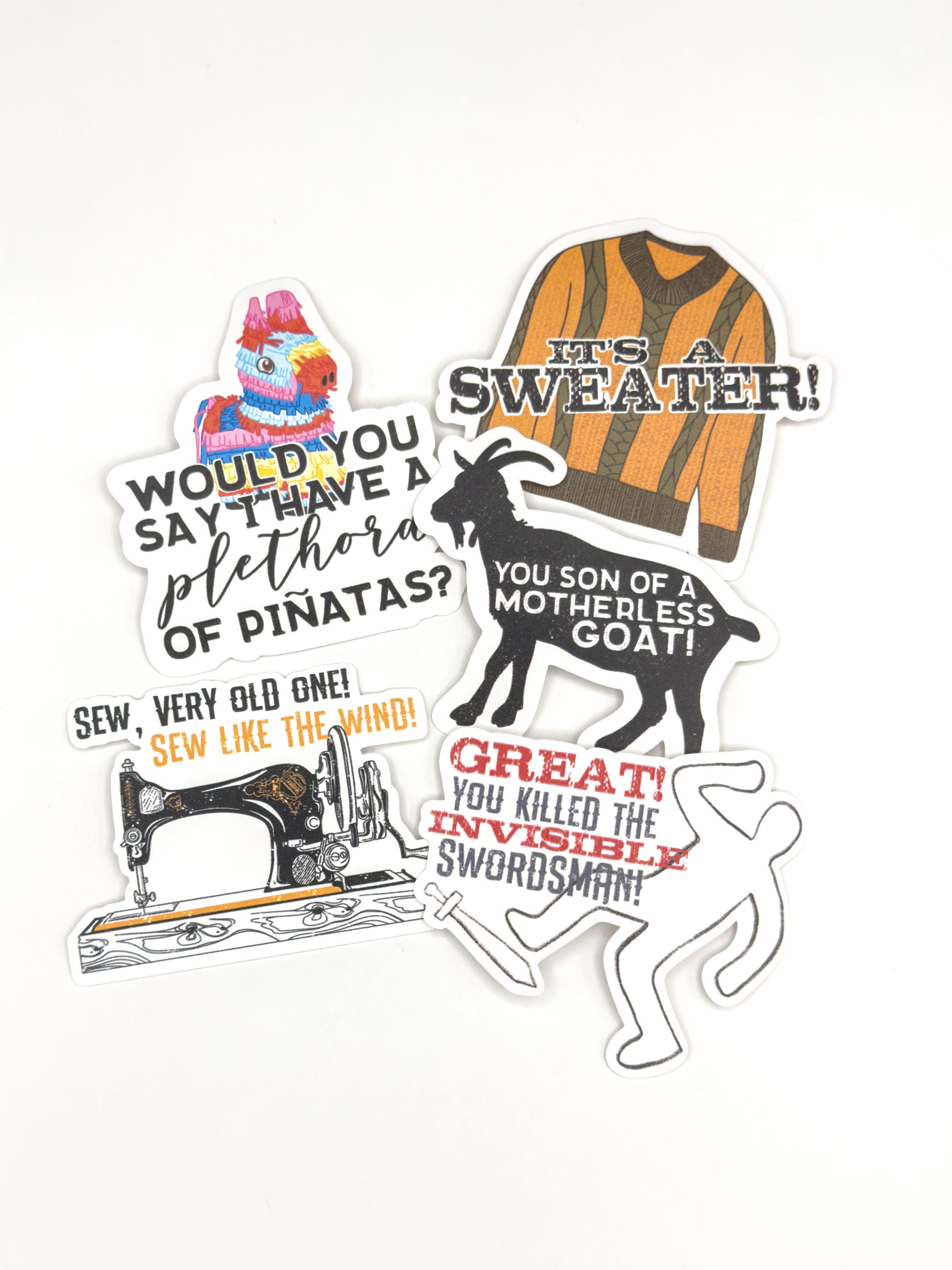 It's a Sweater Three Amigos El Guapo Vinyl Sticker - Etsy